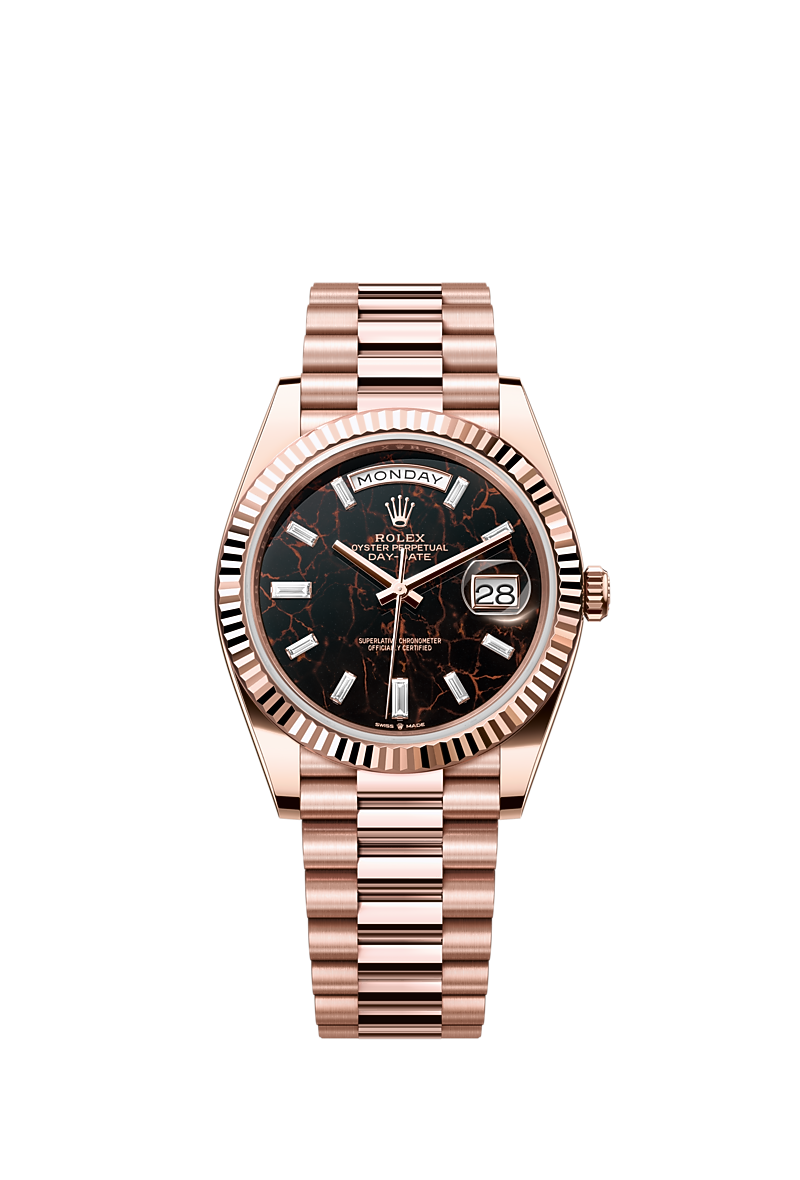劳力士星期日历型 40腕表：18K永恒玫瑰金 - m228235-0045