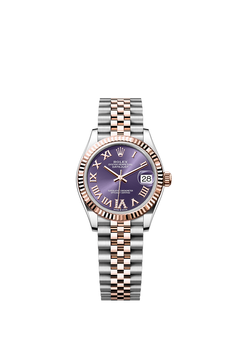 劳力士日志型 31腕表：永恒玫瑰金及蚝式钢 - m278271-0020