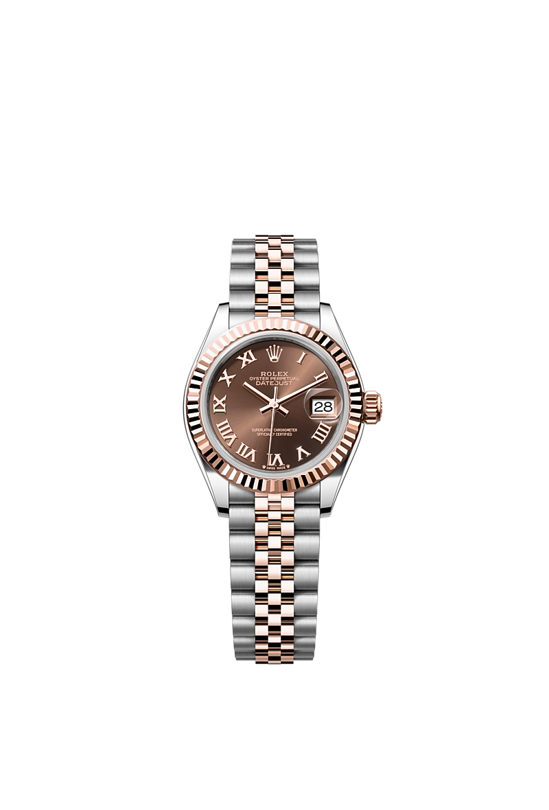 劳力士女装日志型腕表：永恒玫瑰金及蚝式钢 - m279171-0009